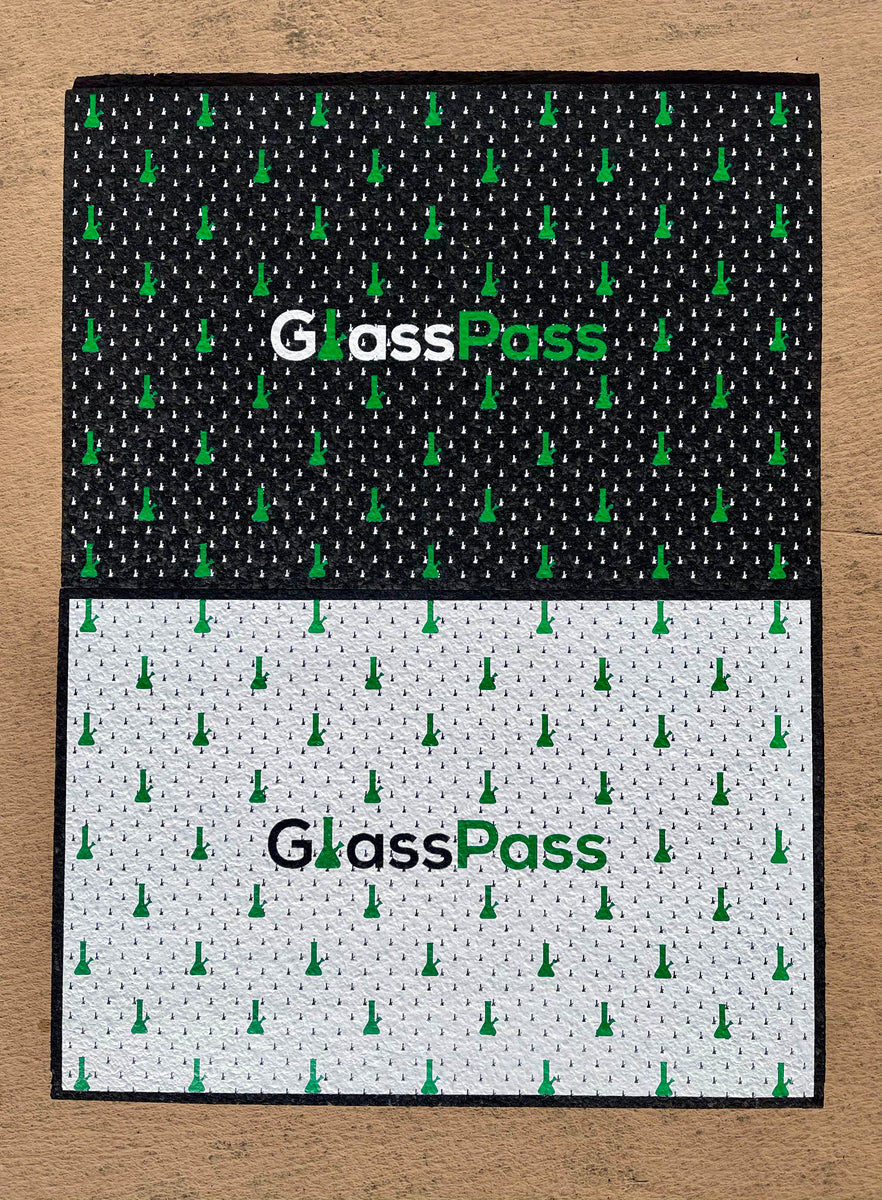 GlassPass AOP 18x12" Mat - Dark – GlassPass Merch