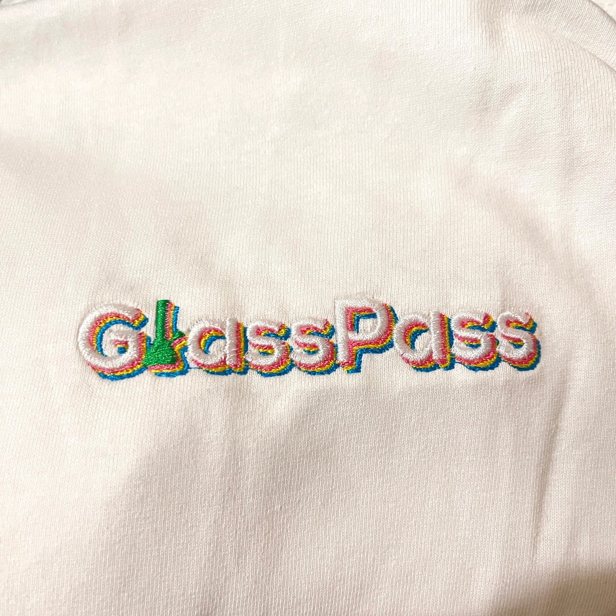 Rainbow GlassPass Logo – Shortsleeve T-shirt – GlassPass Merch